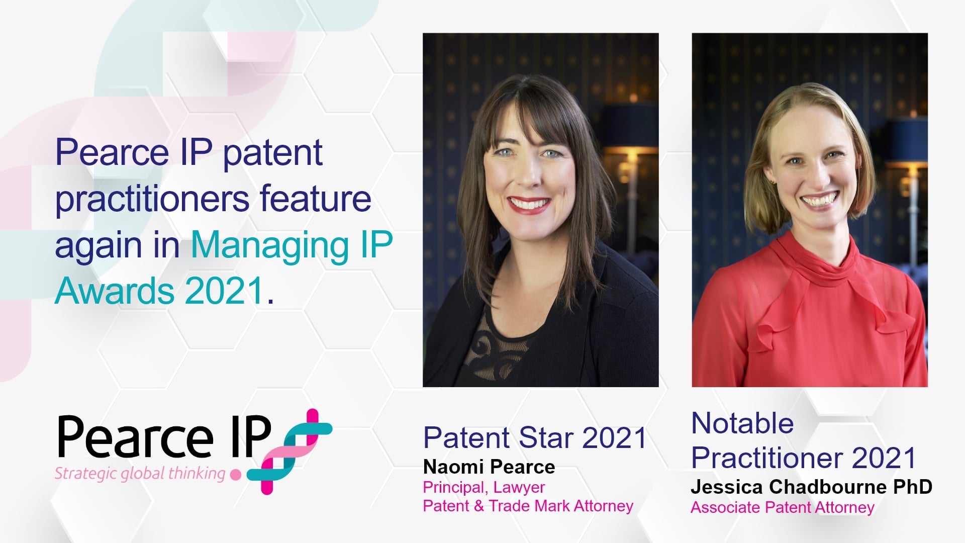 Pearce IP practitioners honoured by MIP as IP Stars 2021 - Pearce IP