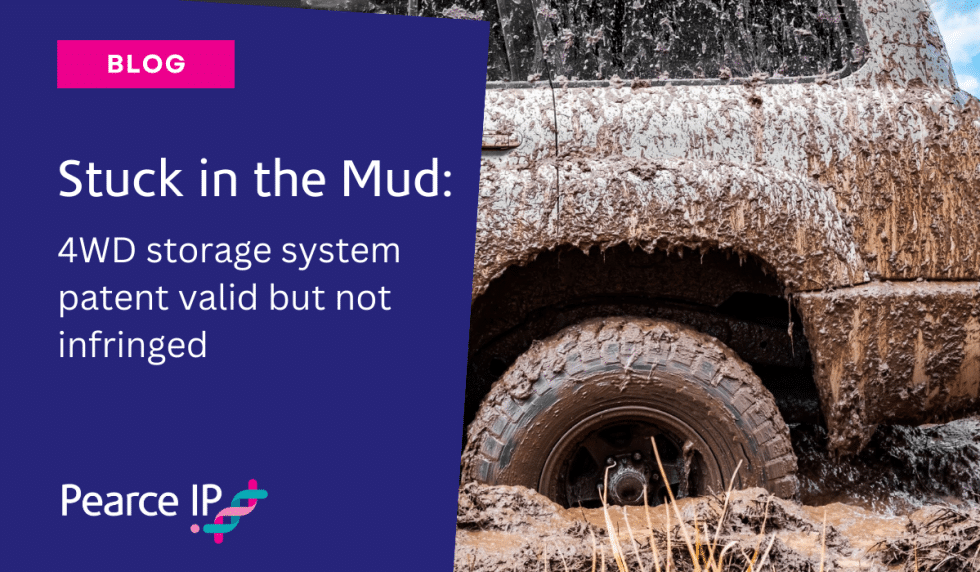 Stuck in the Mud: 4WD storage system patent valid but not infringed ...
