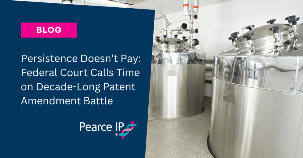 Persistence Doesn’t Pay: Federal Court Calls Time on Decade-Long Patent ...