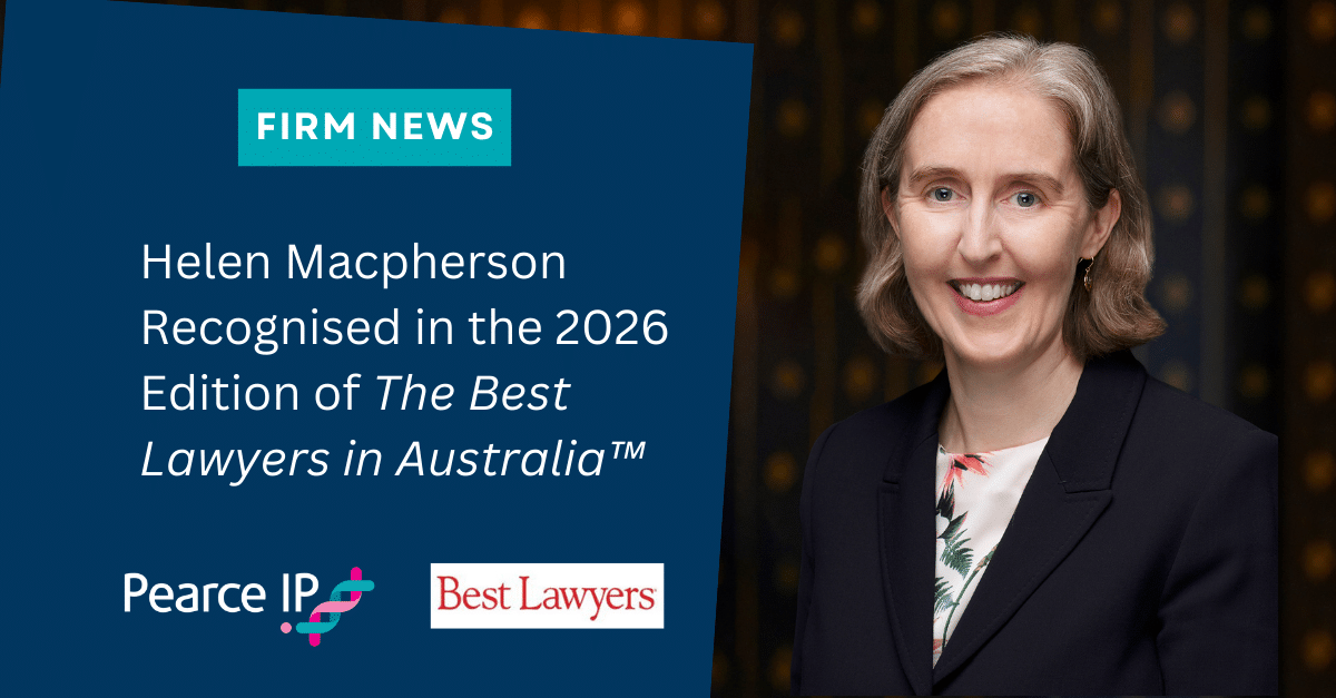 Helen Macpherson Ranked in 2026 Best Lawyers in Australia | Pearce IP